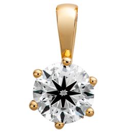 OROLINO Damen Kettenanh&auml;nger &raquo;750/- Gelbgold 1 Brillant 1,0 ct.&laquo; () gelb
