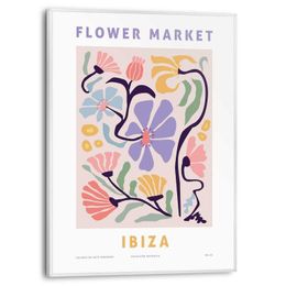 Reinders Poster &raquo;Flower Market&laquo; bunt MDF