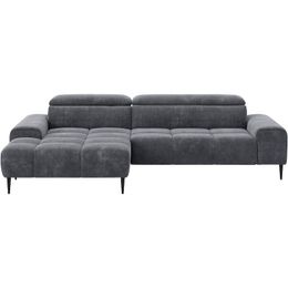 COTTA Ecksofa &raquo;Theo L-Form, B: 290 cm&laquo; mit Kopfteilverstellung, optional Sitztiefenverstellung 92% POLYESTER (PES) / 8% POLYAMID (PA)