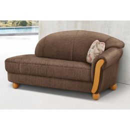 Home Affaire Ottomane &raquo;Milano, bequemes solit&auml;r Sofa im Landhaus-Stil, B/T/H 181/79/83cm&laquo; braun Chenille (70% Polyacryl, 30% Polyester);Chenille (70% 