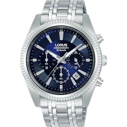 Lorus Herren Lorus Chronograph Quarzuhr, Armbanduhr, Herrenuhr, Edelstahlarmband, analog, Tag