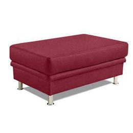 Sit & More sit&more Hocker &raquo;Mailand, B: 102 cm&laquo; individuell zu kombinieren rot Luxus-Kunstleder;Kunstleder Softlux ;NaturLEDER (echtes Rindleder)/Korpus 