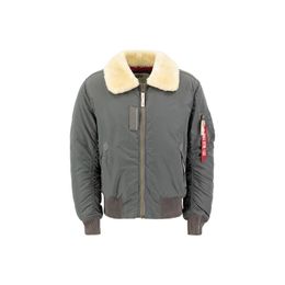 Alpha Industries Damen Bomberjacke &raquo;Injector III&laquo; grau S