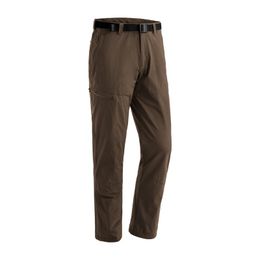 Maier Sports Herren Outdoorhose &raquo;Nil Winter&laquo; Herren Winter Wanderhose, Funktionshose mit Netzinnenfutter braun 58, Normalgr&ouml;&szlig;en
