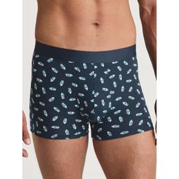 Calida Herren Calida Boxershorts &raquo;Cotton Code Design&laquo; mit weichem Elastikbund, ohne Eingriff gr&uuml;n S (46/48)