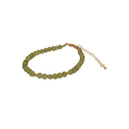 Firetti Damen Armband &raquo;Schmuck Geschenk Armschmuck Armkette Edelstein Farbstein&laquo; Made in Germany - mit Peridot gold