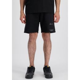 Alpha Industries Herren Sweatshorts &raquo;Patch Short LF&laquo; schwarz M, Normalgr&ouml;&szlig;en