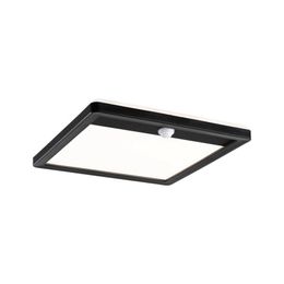 Paulmann LED Au&szlig;en-Wandleuchte &raquo;Au&szlig;enpanel Lamina IP44 eckig 250x47mm 14W 920lm 230V Kunststoff&laquo; 1 Stk. Warmwei&szlig; Backlight Bewegungsmelder insektenfreundlich 