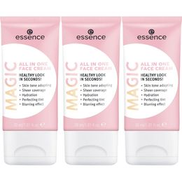 Essence Damen Feuchtigkeitscreme &raquo;MAGIC All In One FACE Cream&laquo; mit leichter Deckkraft beige
