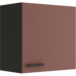 Optifit H&auml;ngeschrank &raquo;Palma&laquo; Breite 60 cm, 1 T&uuml;r, 1 Einlegeboden rot Holzwerkstoff
