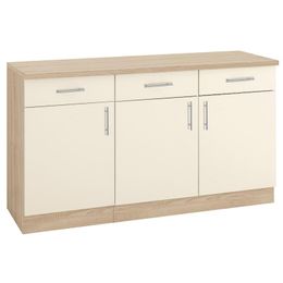 Wiho-K&uuml;chen wiho K&uuml;chen Unterschrank &raquo;Kiel&laquo; 150 cm breit beige