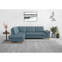 Sit & More sit&more Ecksofa &raquo;Westham L-Form&laquo; mit Ottomane, mit oder ohne Bettfunktion, Bettkasten, Verstellung bunt 100% Polyester