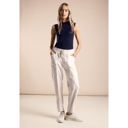Street One Damen Street One Jogg Pants &raquo;BONNY&laquo; mit Lyocell wei&szlig; 32, L&auml;nge 28