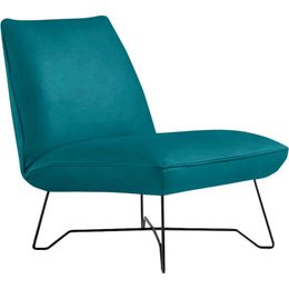Egoitaliano Sessel &raquo;Lia Loungesessel, elegant und stylisch, toller Sitzkomfort&laquo; extravaganter Designsessel, Solit&auml;rsessel blau