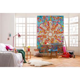 Komar Fototapete &raquo;Happiness - Gr&ouml;&szlig;e 184 x 254 cm&laquo; bedruckt glatt Wohnzimmer, Schlafzimmer bunt Papier