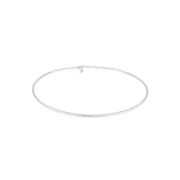 Elli Damen Kette ohne Anh&auml;nger &raquo; Halskette Choker Cuff Basic It-Piece Blogger 925er Silber&laquo; silber