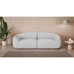 LeGer Home by Lena Gercke Big-Sofa &raquo;YANI, Designersofa, organische Form, Ma&szlig;e B/T/H: 240/64/81 cm&laquo; mit Wellenunterfederung, auch in Boucl&eacute;, passend 