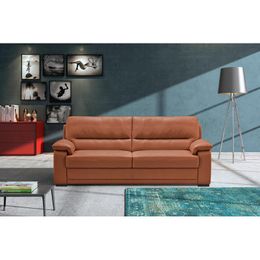 Egoitaliano 2,5-Sitzer &raquo;Doris, modernes Designersofa, Ledersofa mit erstklassiger Sitzqualit&auml;t&laquo; edle Detailverarbeitung, perfekte Polsterung, aus hochwertigem 