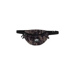 Alpha Industries Damen G&uuml;rteltasche &raquo;Rubber Print Waistbag&laquo; schwarz