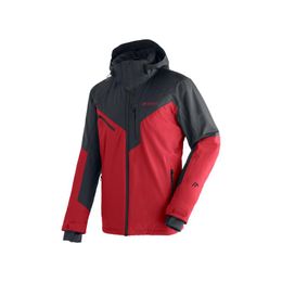 Maier Sports Herren Skijacke &raquo;Pajares&laquo; Herren Winterjacke, wind- und wasserdicht, 4 RV-Taschen, Regular Fit rot 58