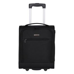 Travelite Unisex Travelite Weichgep&auml;ck-Trolley &raquo;CABIN Bordtrolley Underseat, 43 cm&laquo; 28 l 2 Rollen Handgep&auml;ck-Koffer Reisekoffer mit Aufsteckfunktion 