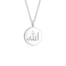 Elli Damen Kette mit Anh&auml;nger &raquo;Schriftzeichen Allahu Akbar 925 Sterling Silber&laquo; silber