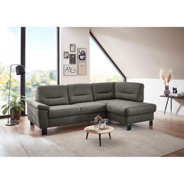 Die PlanBar Ecksofa &raquo;PP-PF23172 L-Form, Breite 244 cm&laquo; Eckgarnitur mit besonders kleinem Stellma&szlig; ca. 160 x 244 cm 100% Polyester