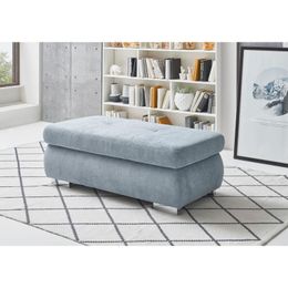 Die PlanBar Hocker &raquo;MP-IN16037&laquo; mit Stauraum blau 90% PES 10% PA
