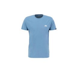 Alpha Industries Damen T-Shirt &raquo;Basic T-Shirt SL&laquo; blau S