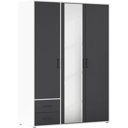 Rauch Dreht&uuml;renschrank &raquo;Kleiderschrank Schrank Garderobe W&auml;scheschrank VOYAGER&laquo; in 3 verschiedenen Ausstattungen BASIC/CLASSIC/PREMIUM, mit modernen 