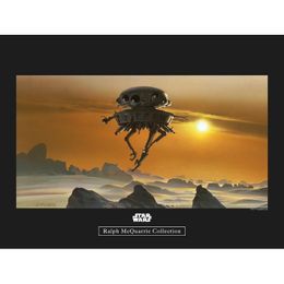 Komar Bild &raquo;Star Wars Classic RMQ Hoth Probe Droid&laquo; Star Wars 1 Stk. tlg. Wandbild zur Dekoration im Kinderzimmer - ohne Rahmen bunt Holz, Papier