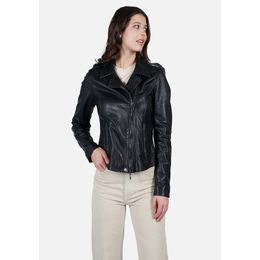 Freaky Nation Damen Lederjacke &raquo;Eliza-FN&laquo; schwarz M (38) Trachtenmode