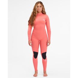 Billabong Damen Neoprenanzug &raquo;4/3mm Synergy 2022&laquo; rot XS-S/163-168cm & 47-57kg