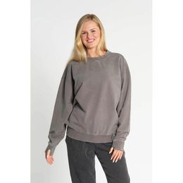 Zhrill Damen Sweatshirt &raquo;ZHMINSA&laquo;, mit Print auf dem R&uuml;cken schwarz L