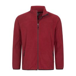 DEPROC Active Herren DEPROC Active Fleecejacke &raquo;KIRKVALE II MEN&laquo; weiche Fleecejacke in traditioneller Optik rot 3XL