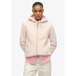 Superdry Damen Kapuzensweatjacke &raquo;BORG LINED ZIPHOOD&laquo; S