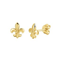 Firetti Damen Paar Ohrstecker &raquo;Schmuck Geschenk Gold 333 Ohrschmuck Fleur de Lys&laquo; gold
