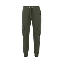 Alpha Industries Herren Jogginghose &raquo;Terry Jogger&laquo; gr&uuml;n XXL, Normalgr&ouml;&szlig;en