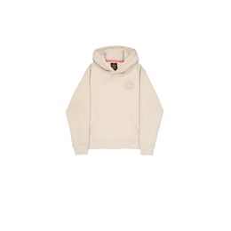 Alpha Industries Herren Hoodie &raquo;Logo Hoodie Backprint&laquo; beige L