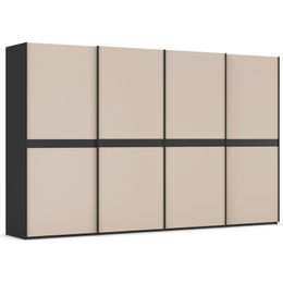 Rauch Schwebet&uuml;renschrank &raquo;Kleiderschrank Schrank Garderobe Schlafzimmerschrank SCALE-LINE&laquo; edle Optik mit Bauchbinde in Korpusfarbe mit Glasfront 