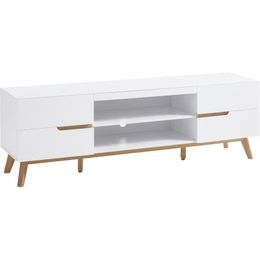 MCA furniture Lowboard &raquo;Cervo&laquo; Breite ca. 169 cm wei&szlig; MDF
