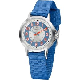 Atrium Jungen Quarzuhr Armbanduhr,Kinderuhr,Lernuhr,M&auml;dchen,Jungen, Schulanfang,Geschenkidee blau