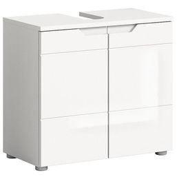 Inosign Waschbeckenunterschrank &raquo;CAPRI, Breite 63 cm, mit Siphonausschnitt, 2 T&uuml;ren & 1 Einlegeboden&laquo; WBU, Unterschrank, Badschrank, Badunterschrank, 