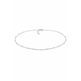 Elli Damen Kette ohne Anh&auml;nger &raquo;Choker Kugelkette Basic Trend 925 Silber&laquo; silber