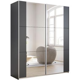 Rauch Schwebet&uuml;renschrank &raquo;Kleiderschrank Dreht&uuml;renschrank Schrank Garderobe KRONACH TOPSELLER&laquo; in 3 Ausstattungen BASIC/CLASSIC/PREMIUM, Breiten 131/