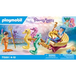 Playmobil Konstruktions-Spielset &raquo;Meeresbewohner mit Seepferdchenkutsche (71500)&laquo; Princess Magic; Made in Europe bunt Konstruktions-Spielset