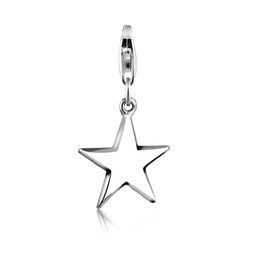 NENALINA Damen Charm-Einh&auml;nger &raquo;Anh&auml;nger Stern Astro Star Basic 925 Silber&laquo;