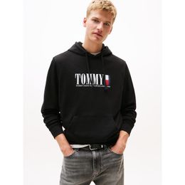 Tommy Jeans Herren Hoodie &raquo;TJM REG RWB DNA GRAPHIC HOODIE&laquo; schwarz L