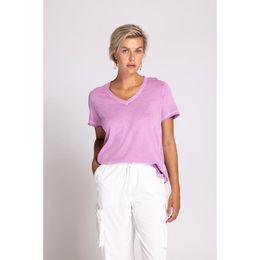 Zhrill Damen T-Shirt &raquo;ZHSVANA&laquo; in Doppellayer-Optik lila S
