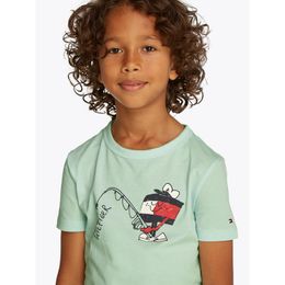Tommy Hilfiger Jungen T-Shirt &raquo;FLAG FUN TEE SS&laquo; mit Grafik-Logo 16 (176)